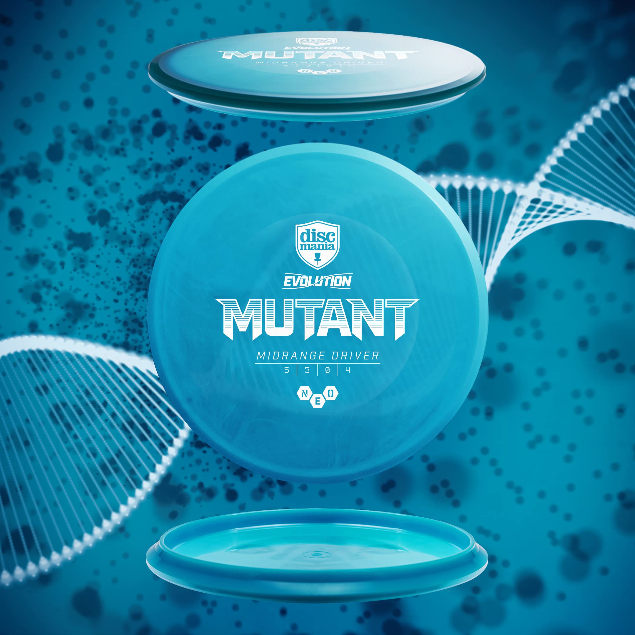 Discmania Evolution Neo Mutant Mid-Range Driver β Extremely Overstable Mid-Range (Colors Will Vary) (177g and up)