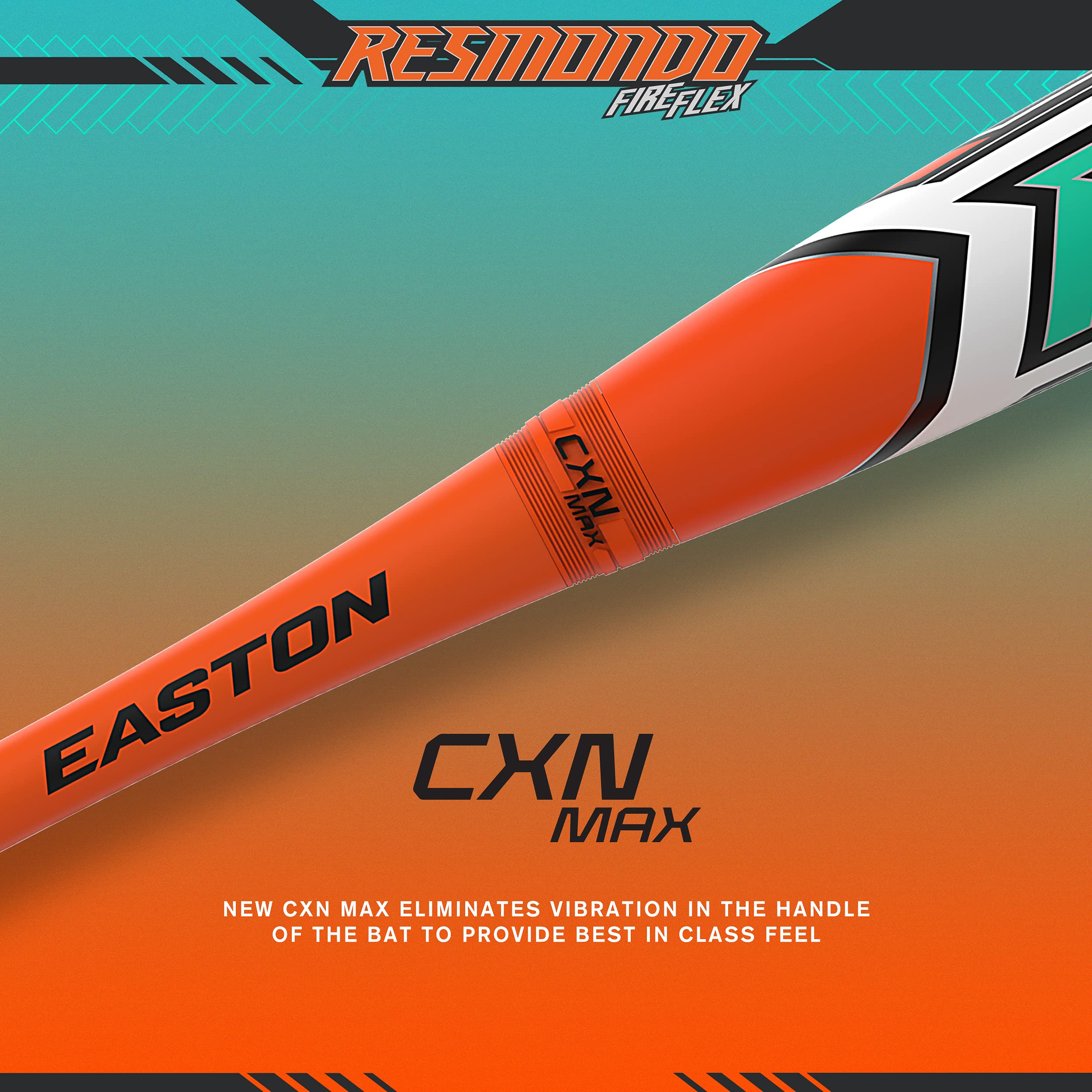 Easton RESMONDO Softball Bat, Balanced, 13.5 in Barrel, USSSA, ISA & NSA, 34in x 27oz