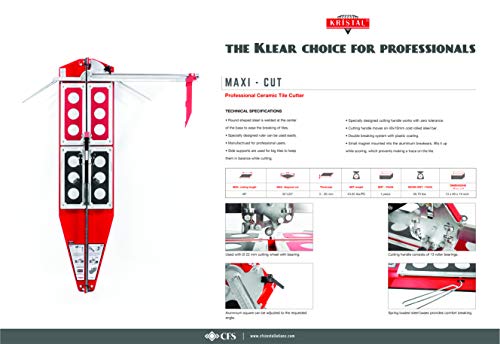 Professional Ceramic Tile Cutters (MAXI-CUT 1200MM)
