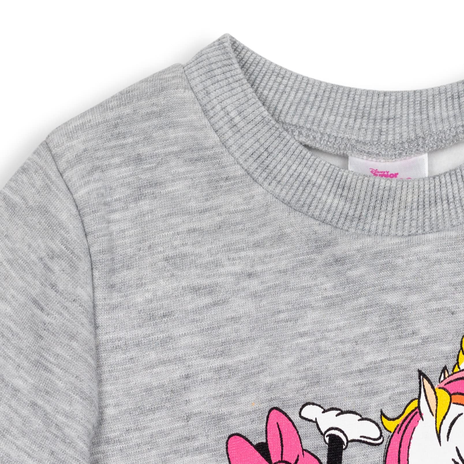Disney Minnie Mouse Toddler Girls Sweatshirt Grey 4T