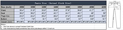 Mens Vintage Tweed Dress Pants Herringbone Pattern Trousers Regular Fit Business Suit Pants(Brown,42W32L)