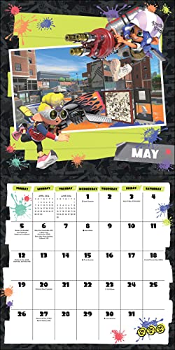 Splatoon 3 2024 Wall Calendar