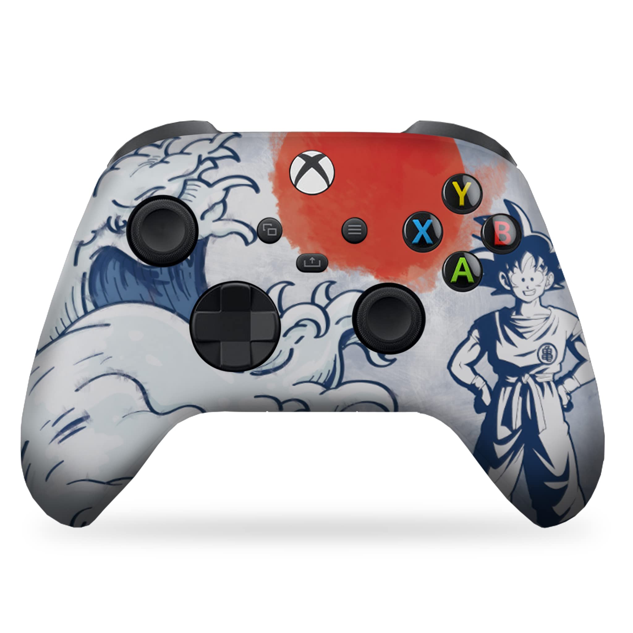 DreamController Original X-box Wireless Controller Special Edition Customized Compatible with X-box One S/X-box Series X/S & Windows 10 Made with Advanced HydroDip Print Technology(Not Just a Skin)