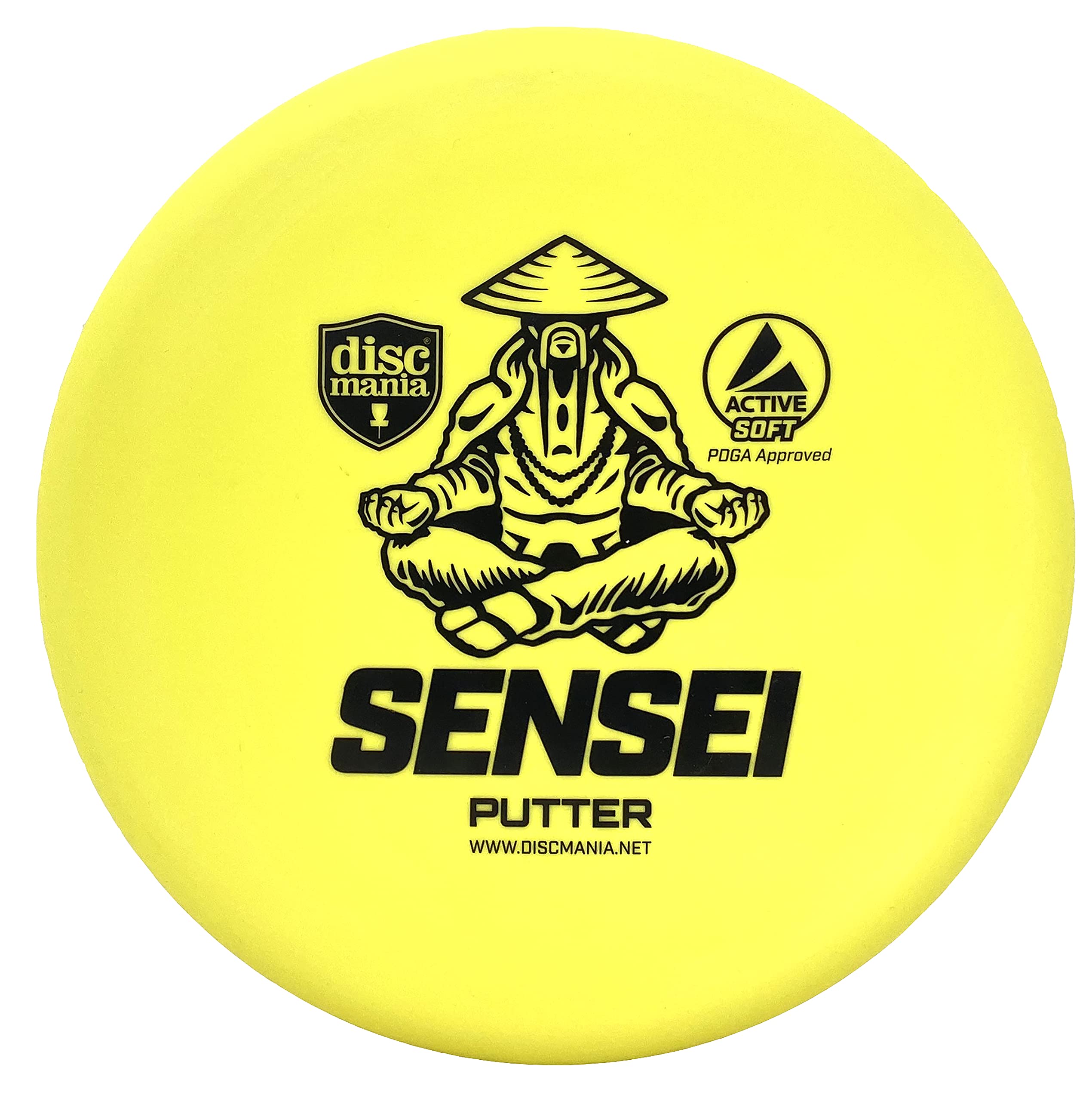 Discmania Active Soft Sensei Putter Golf Disc (Colors May Vary) - 150-159g