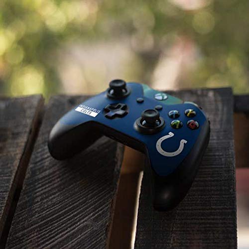 Skinit Decal Gaming Skin Compatible with Xbox One Controller - Officially Licensed NFL Indianapolis Colts Blue Performance Series Design