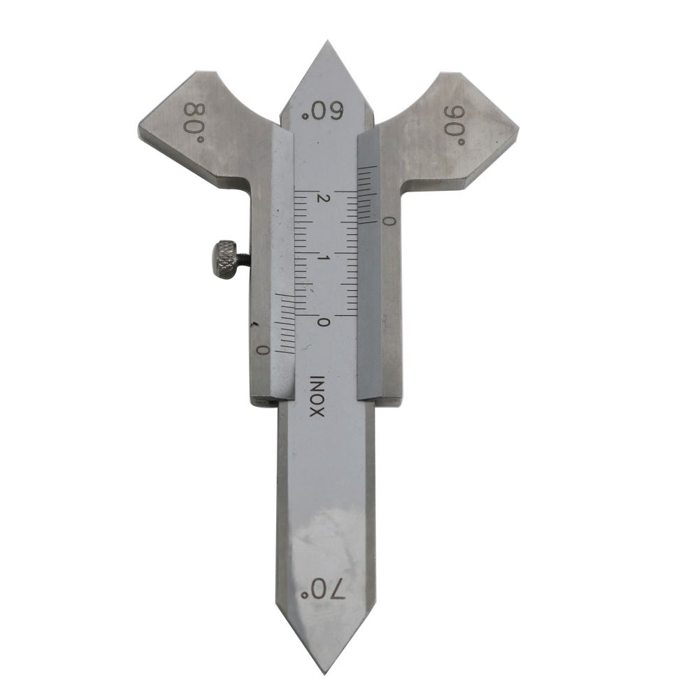 Graigar Stainless Steel Welding Gauge Tool Kits Combine Suit 13 Pieces Welding Inspection Gauge Metric Welding Gauge(mm)