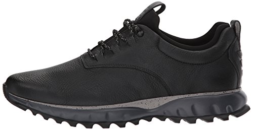 Cole Haan Men's Grand Explore All-Terrain OX Hiking Boot, black leather/ironstone/magnet wp, 9.5 Medium US