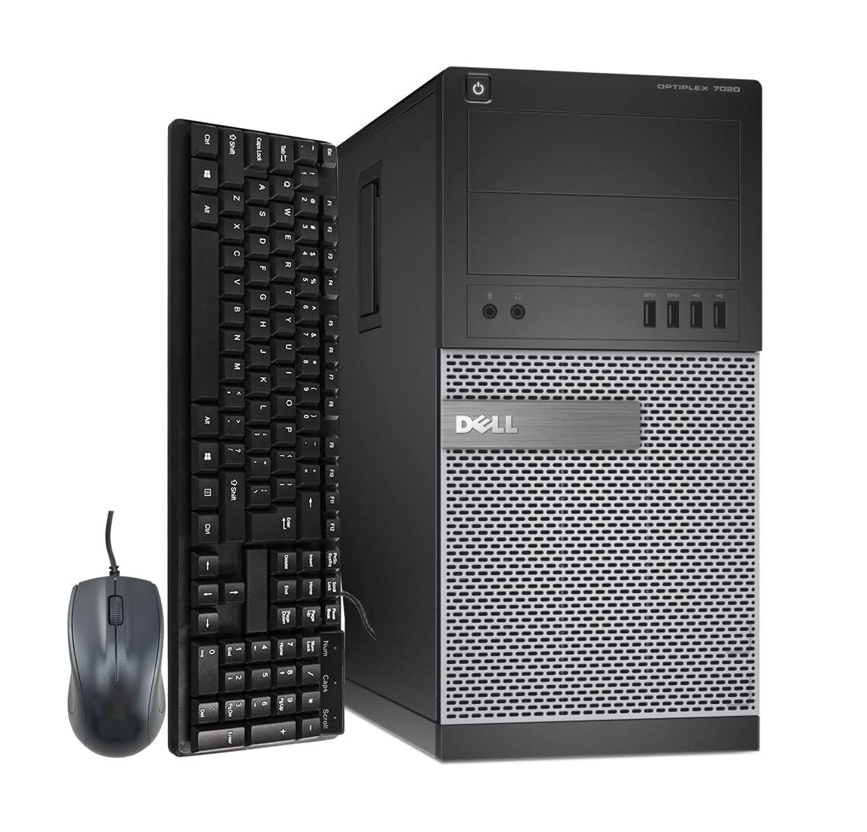 Dell OptiPlex 7020 Tower Computer Desktop PC, Intel Core i5 Processor, | 8GB Ram & 1TB Hard Drive | HDMI, NVIDIA GeForce GT 1030 2GB, WiFi/Bluetooth, Windows 10 (Renewed)