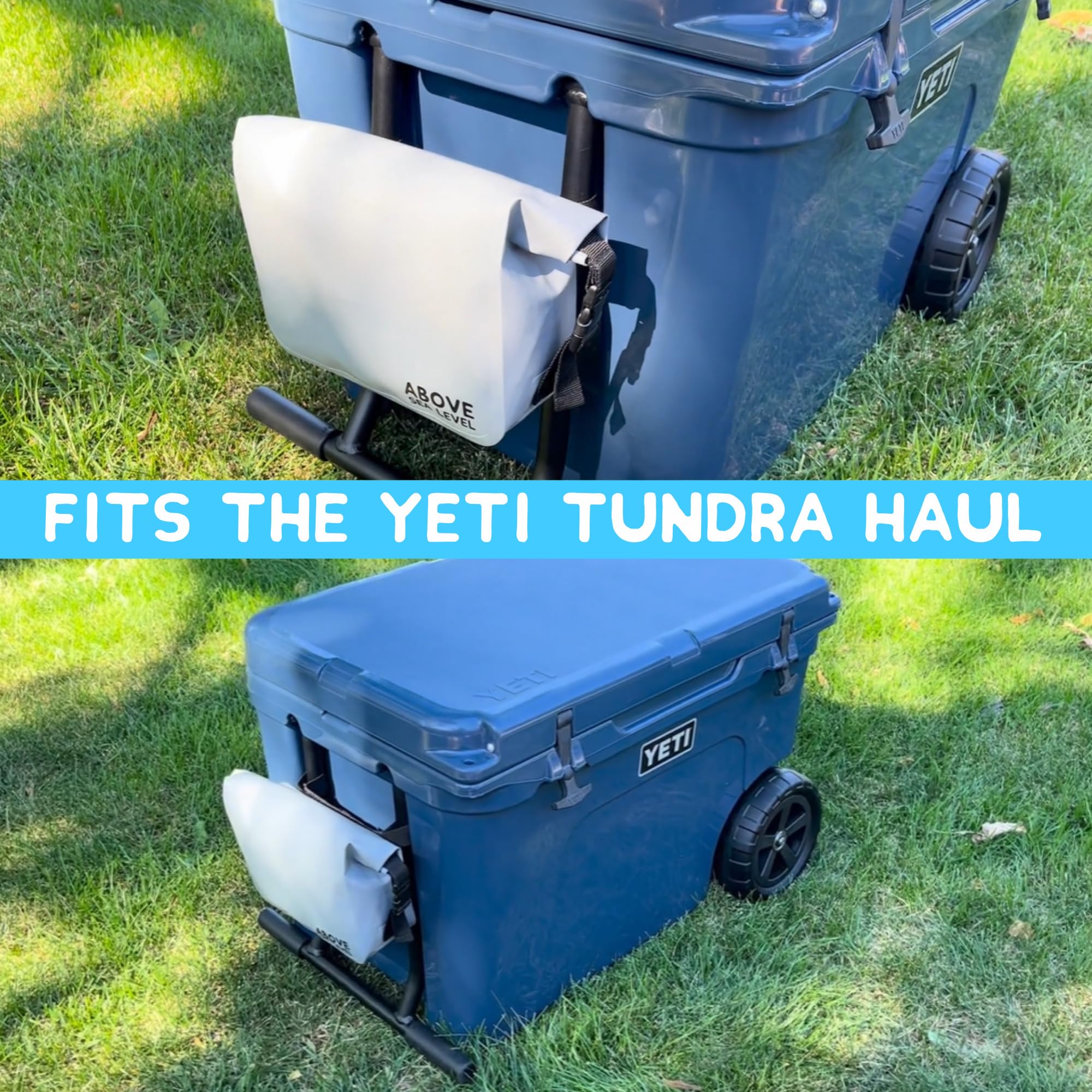 Cooler Net for Dry Storage and Organization - Compatible with YETI, RTIC, Igloo, Coleman, Lifetime, Pelican Ice Chests - Works with Cooler Lights, Wheel Kits, RTIC Cooler Accessories, and More