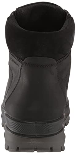 ECCO Men's Rugged Track High Waterproof Hiking Boot, Black, 8-8.5