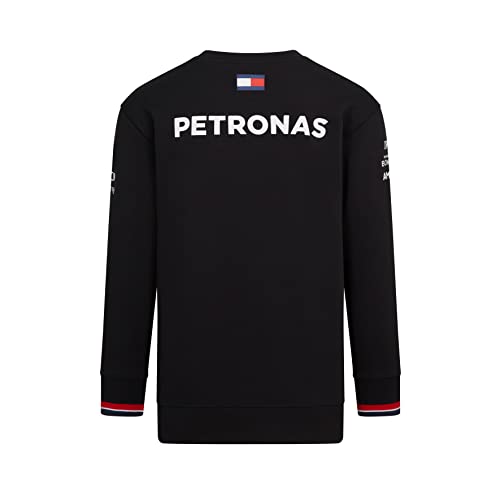 Mercedes AMG Petronas Formula One Team - Official Formula 1 Merchandise - 2022 Team Sweatshirt - Black - XL