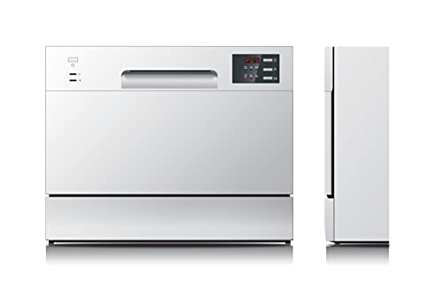 SPT SD-2225DSA Energy Star Countertop Dishwasher with Delay Start & LED β Silver