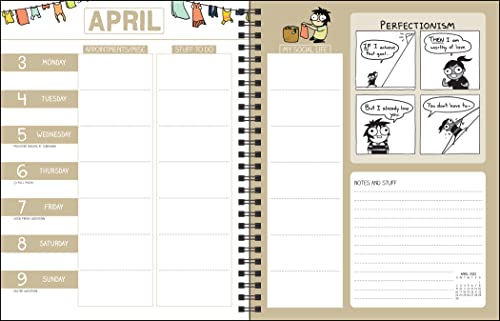 Sarah's Scribbles 16-Month 2022-2023 Weekly/Monthly Planner Calendar: Get It Together!