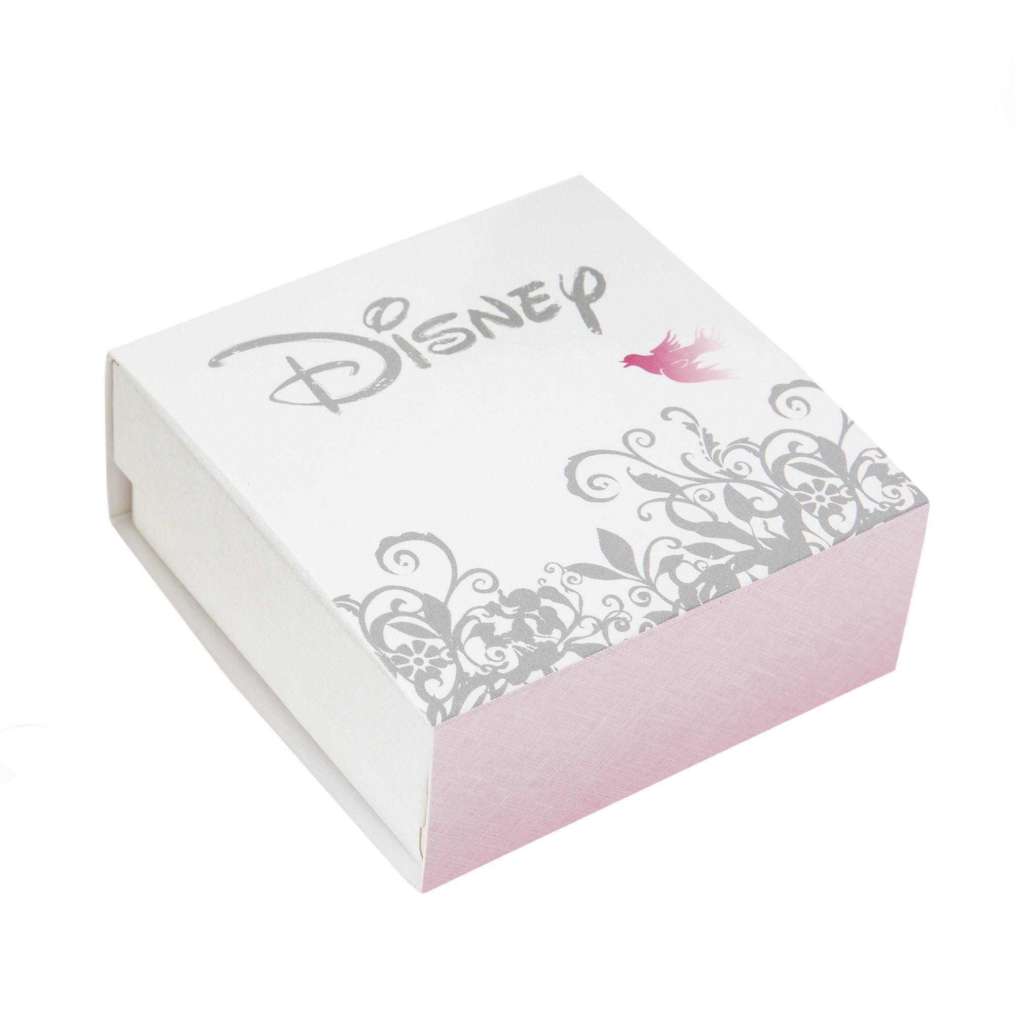 Disney Tinkerbell Earrings, 2 Pairs Stud Earring Set, Sterling Silver Fairy and Stars, Official Licensed Jewelry for Women