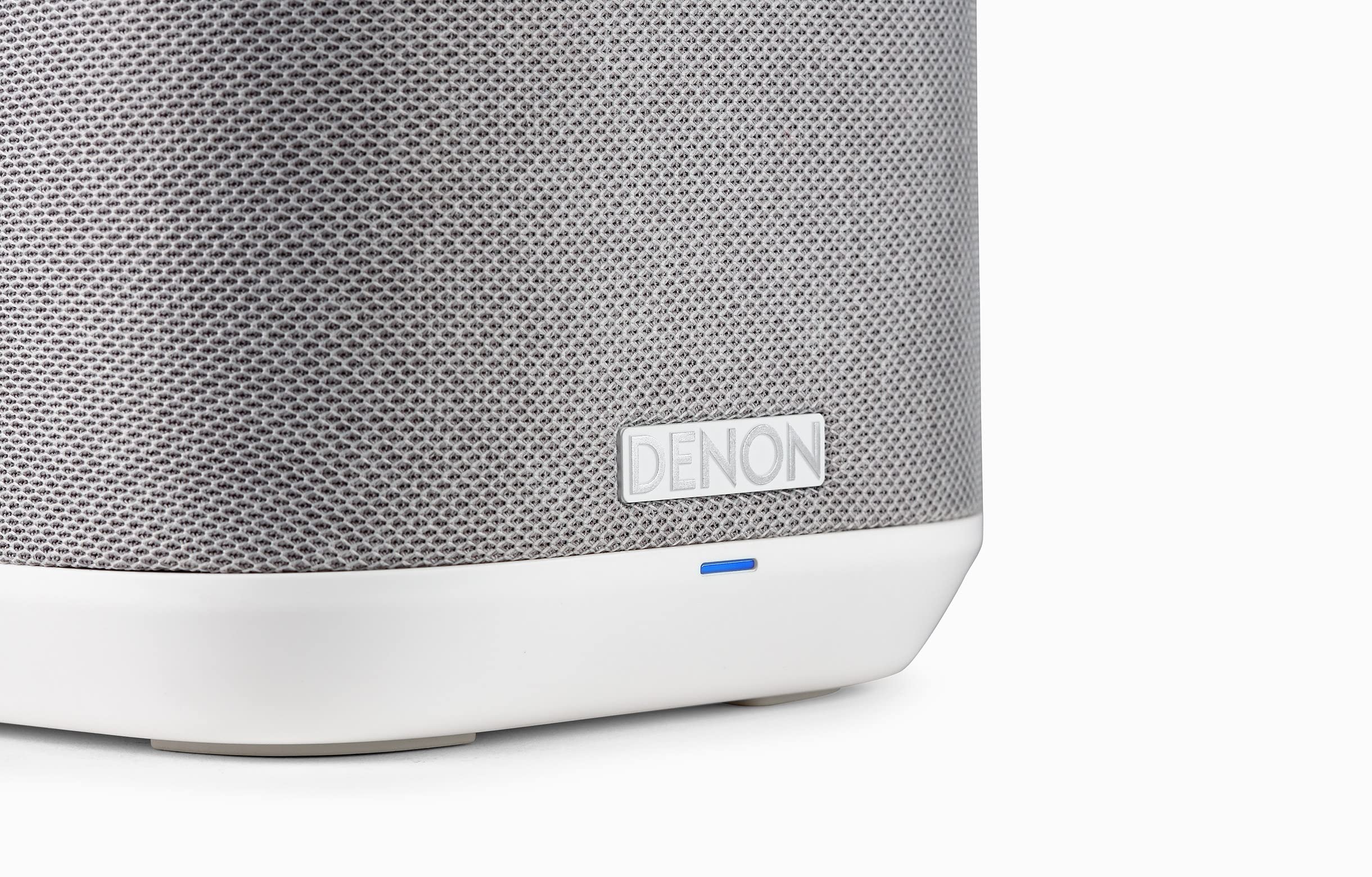 Denon Home 150 Wireless Smart Speaker – Compact Design, Wi-Fi & Bluetooth, HEOS Built-in, Alexa Built-in, Siri & AirPlay 2, Spotify Connect, Multi-Room Support, White