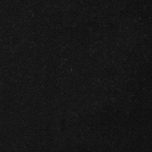 Mybecca Microsuede Black Suede Fabric Upholstery Drapery Furniture Cover & General Use Fabric 58/60" Width Fabric Sold Per Yard (Cut Separately by 1 Yard via Prime)