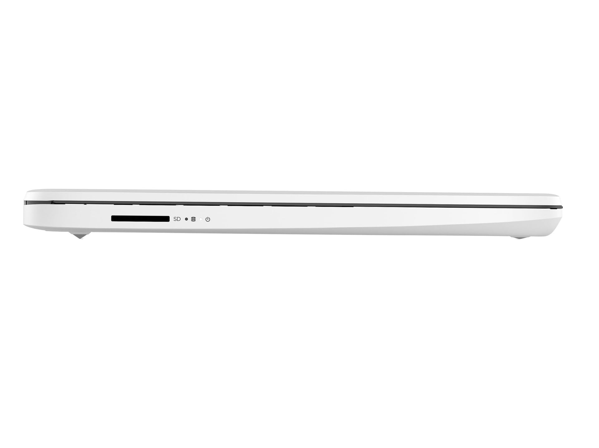 HP 14 HD Laptop, 2023 Newest Upgrade, Intel Intel Celeron N4120(4-core), 16GB RAM, 576GB(64GB SSD+512GB Card), Webcam, Bluetooth, USB-C, White, Windows 11, School and Business Ready, ROKC HDMI Cable
