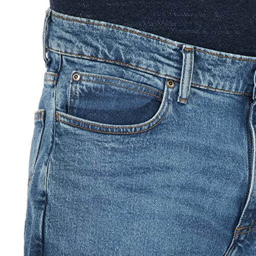 Lee Men's Legendary Relaxed Straight Jean, True Blue, 38W x 30L