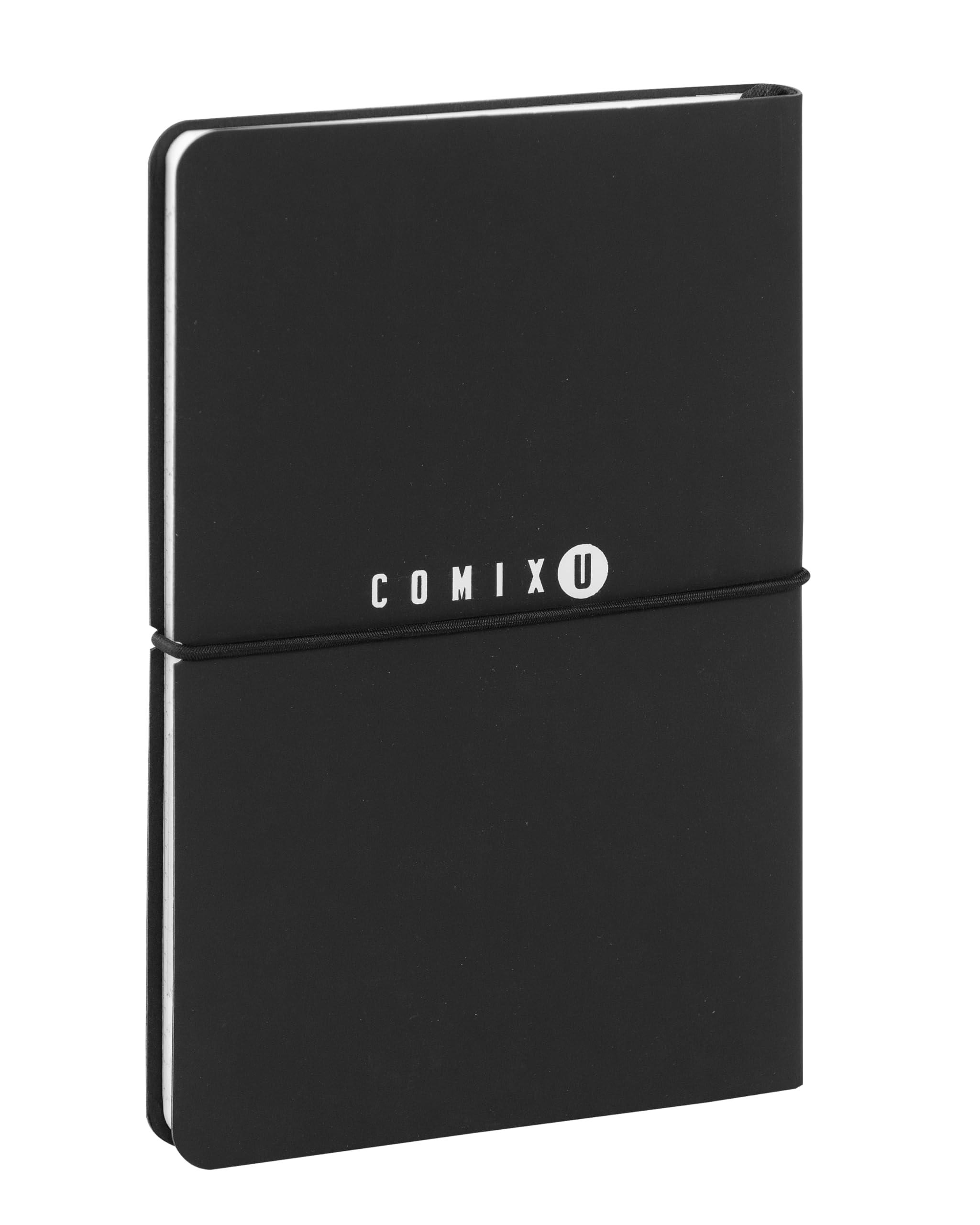 COMIX U, Medium - 2024 Weekly Planner 12 Months, with Calendar, Planner, Space for Notes and Notes - 11.8 x 18h cm - Black and White