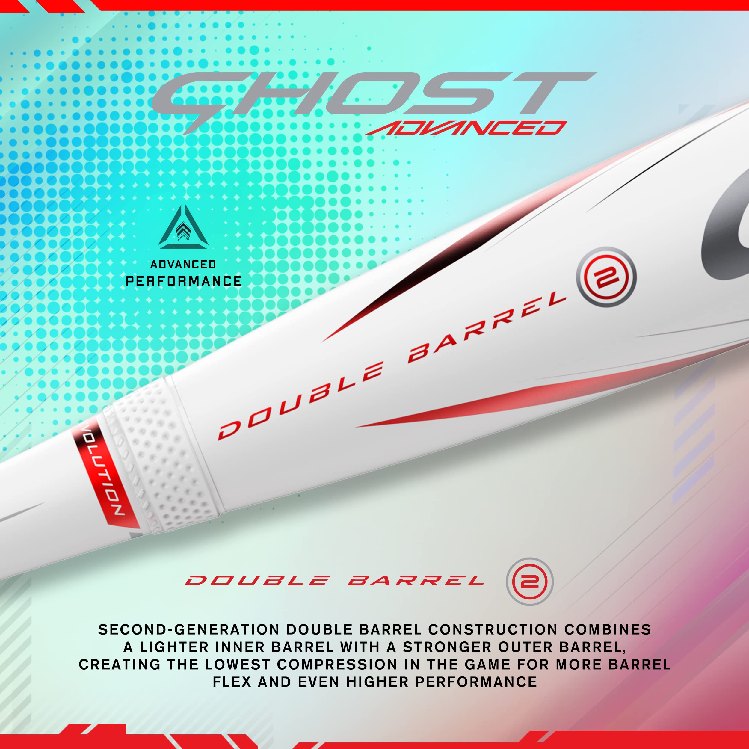 Easton 2022 Ghost Advanced | -10 | Fastpitch Softball Bat | 33"