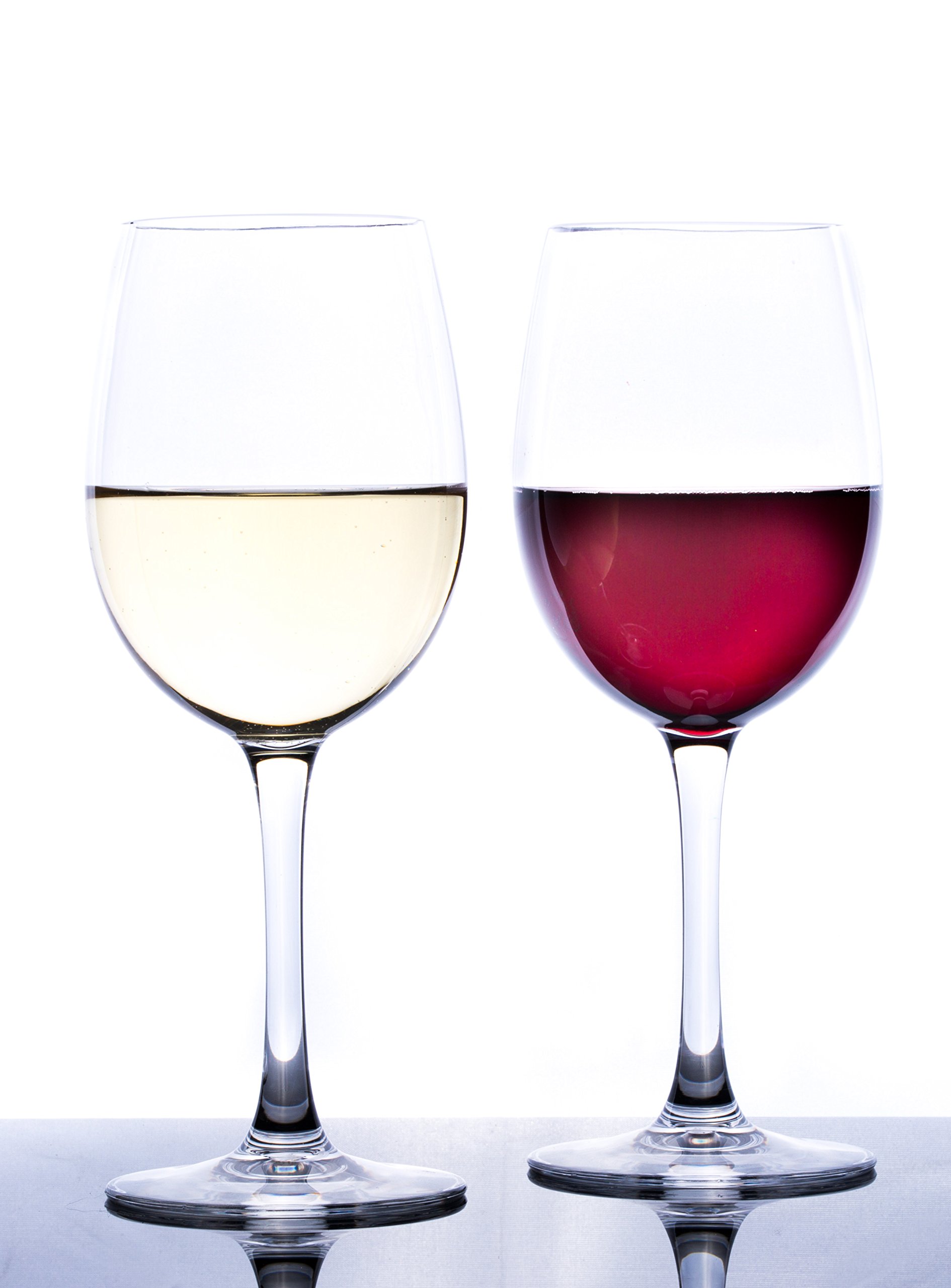 Elegant Plastic Wine Glasses by Savona | Unbreakable Wine Glasses | Ideal for Indoor/Outdoor Use | 100% Tritan Shatterproof Wine Glasses | Set of 4)