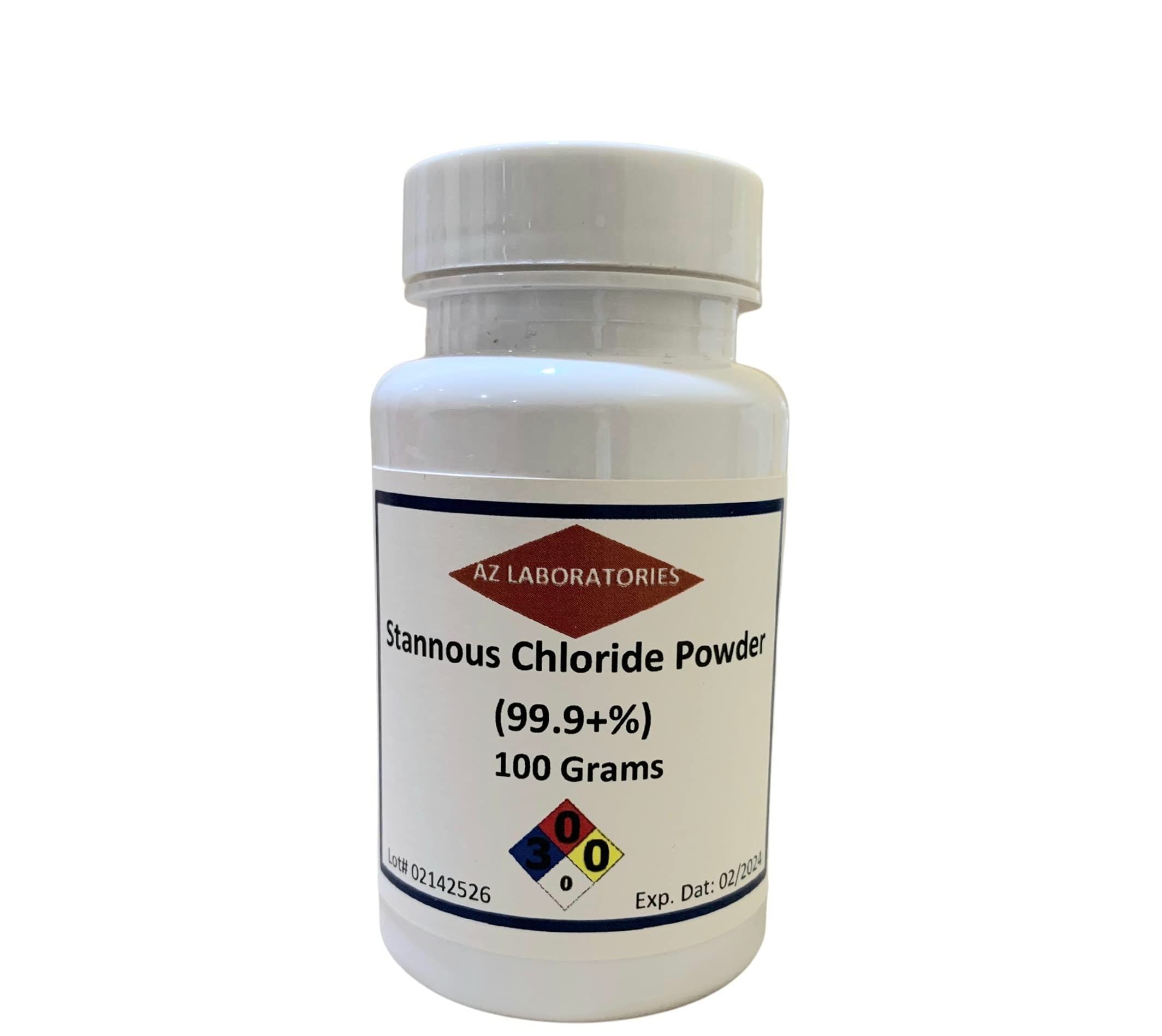 Stannous Chloride / SnCl2 / 99.9+% / ACS Grade/Powder/Crystals / 100 Grams / 100g/USA Made/Same Day ShipâŠ