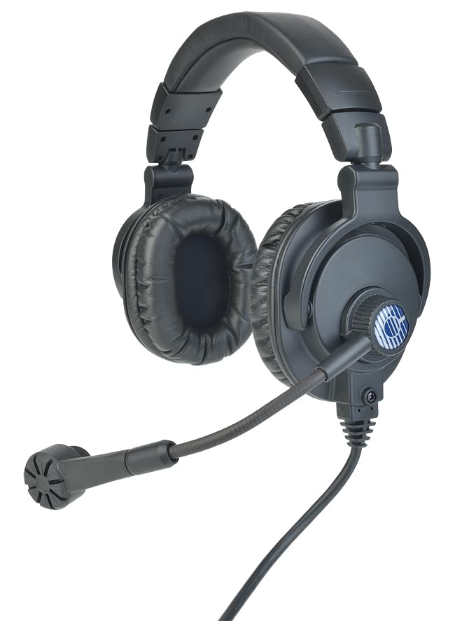 Interchangeable Headset Cable for Clear-Com 300-X4(5ft), XLR Connector Microphone Headphone Wire for Clear-Com CC-110 CC-300 CC-220 CC-400-X4 Headsets, 4 Pin XLR Female Adapter Headphone Cord(2 Pack)