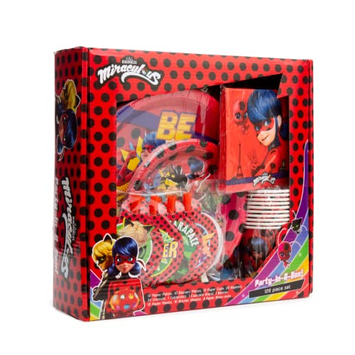 Miraculous Ladybug Party Sticker Sheets – 10 Sticker Sheets - Celebration, Birthday Party, Toddlers - Cat Noir - Party Supplies - Officially Licensed (10 Sticker Sheets)