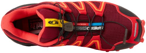 Salomon womens Speedcross 3 W-w trail runners, Bordeaux, 6.5 US