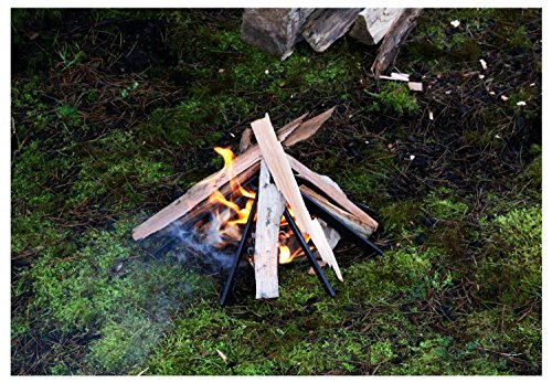 Hibbard Enterprises - Fire Lighter Spider - Outdoor Fire Starter for Kindling and Maintaining Campfire, Fire Spider Tool.