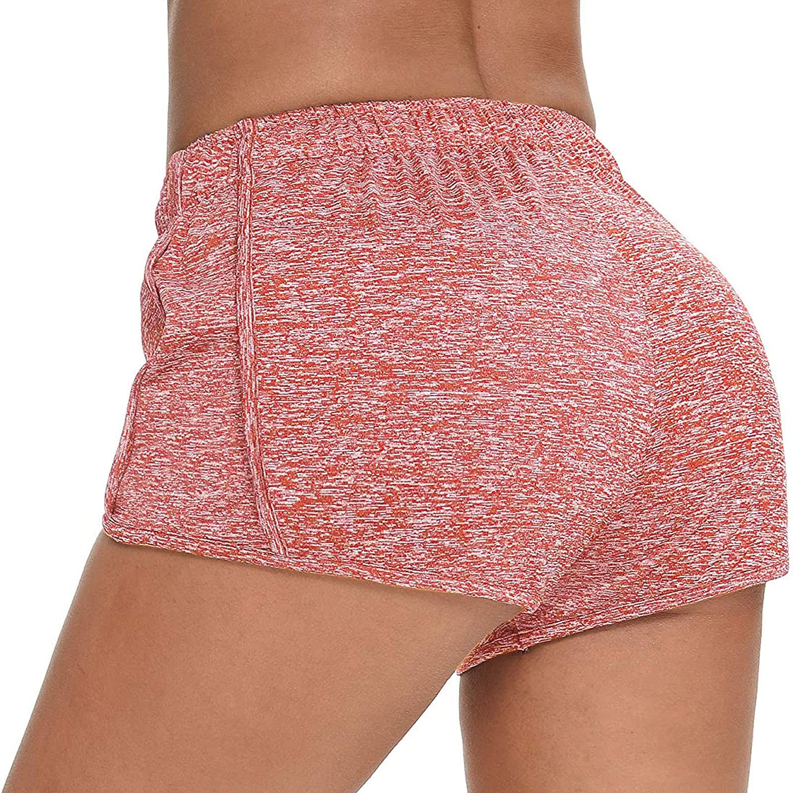 DUOWEI Womens Cycling Shorts with Padding Pants Running Athletic Sports Fitness Solid Plus Size Womens Summer Dresses Short