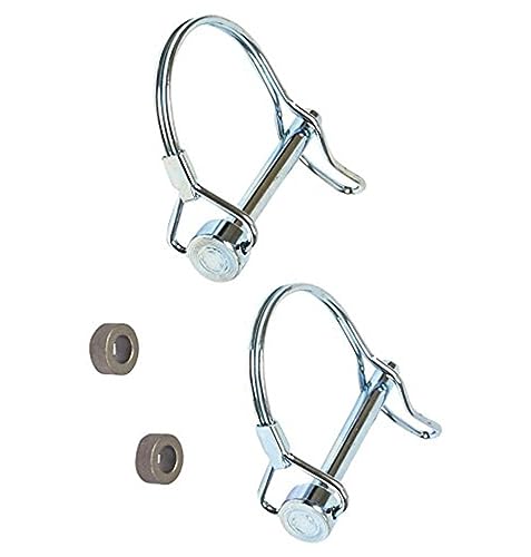 HASMX 1501227MA Kit Shear Pin-Notools Replacement for Briggs & Stratton Fits for Craftsman Dual Stage Snow Thrower 2004-2005, 4-Pack