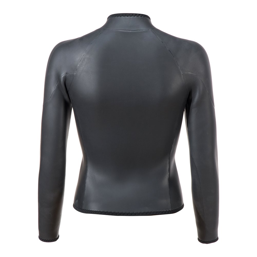 DIVECICA Women's 5mm Smooth Skin Jacket Long Sleeve for Diving Swimming Shirts (XL)