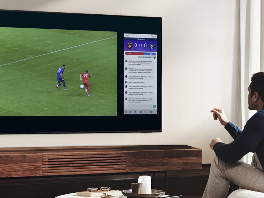 SAMSUNG QN85QN800BFXZA 85 Inch 8K QLED Quantum Mini LED HDR Smart TV with an Additional 2 Year Coverage (2022) (Used)