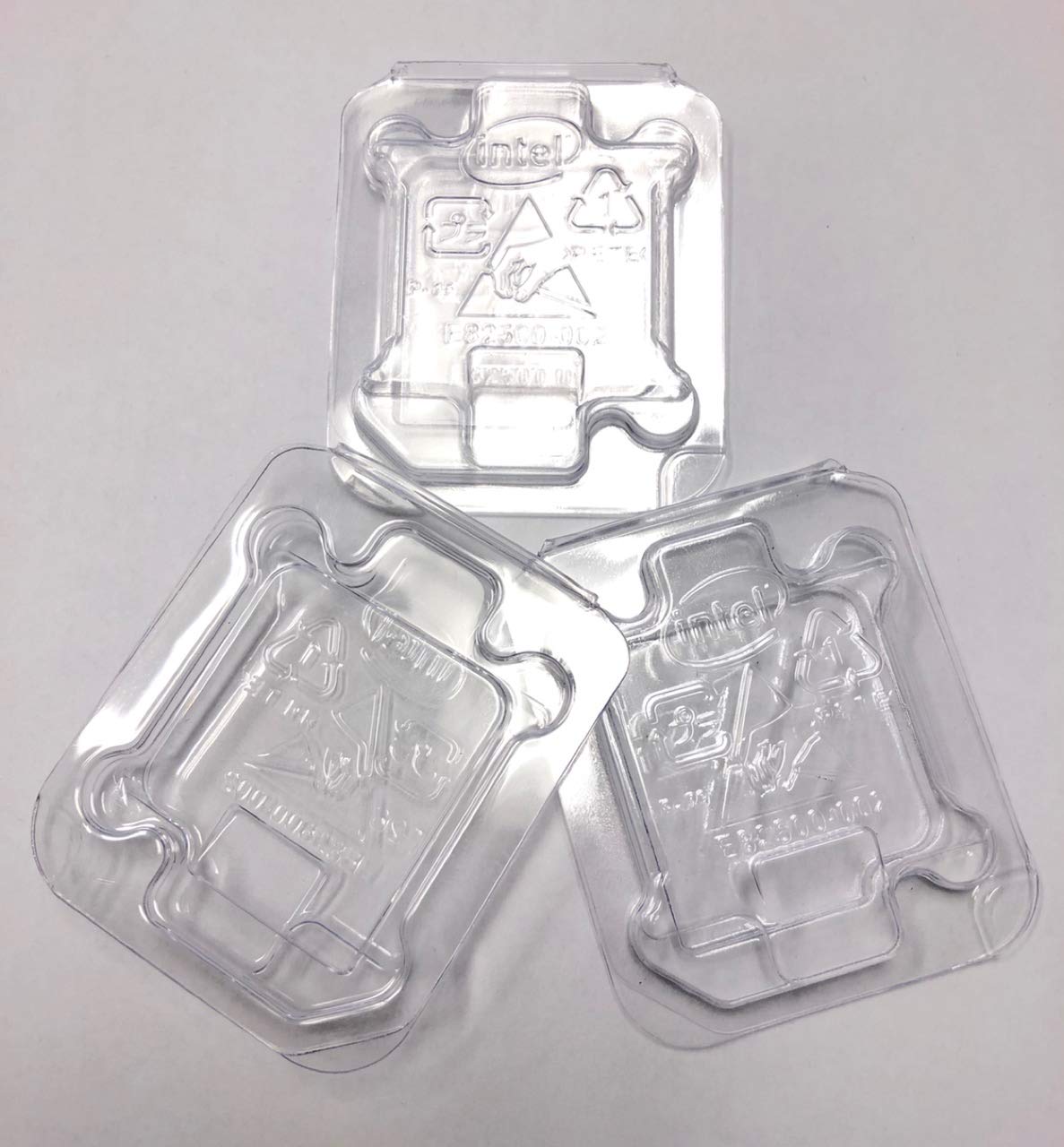 CPU Plastic Protective Case/Clam Shell for LGA1150/1151/1155/1156 CPU (10PCS)