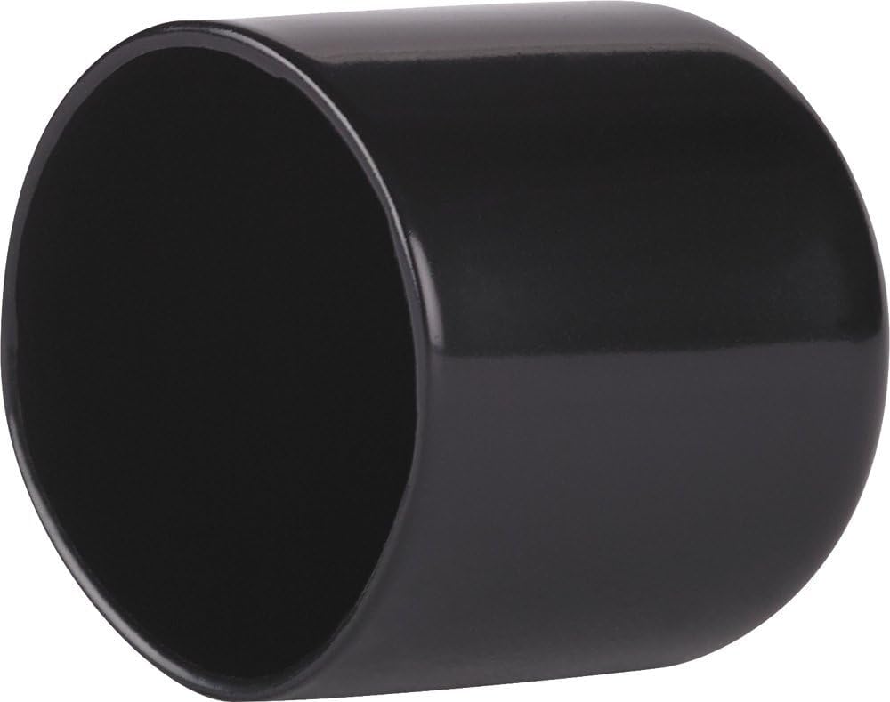 MOCAP - Round Vinyl Caps - Black Vinyl End Caps - End Caps for Metal Tubing - Ideal Caps for Pipes, Rods, & Tubes - End Caps for Industrial & Home Use - End Cap Solution(0.625 x 1 inch, 1008 Pieces)