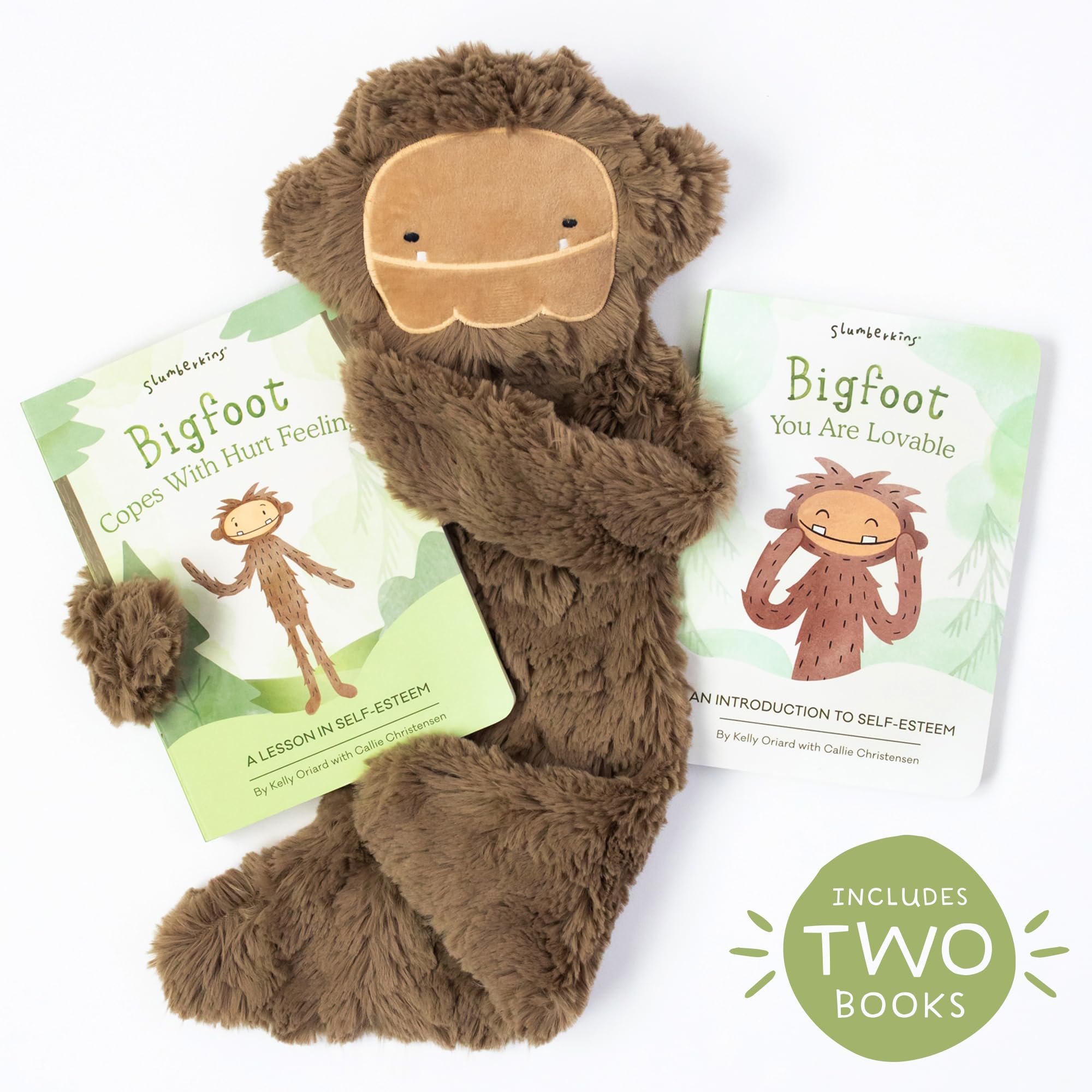 Slumberkins 14" Otter Snuggler & Board Book Set | Soft Plush Gift for Babies & Toddlers, Ages 0+ | Supports Family Bonding