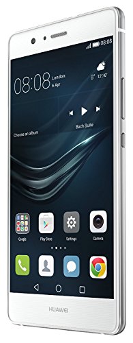 Huawei P9 Lite 16GB VNS-L21 Dual-SIM Factory Unlocked Smartphone - International Version with No Warranty (White)