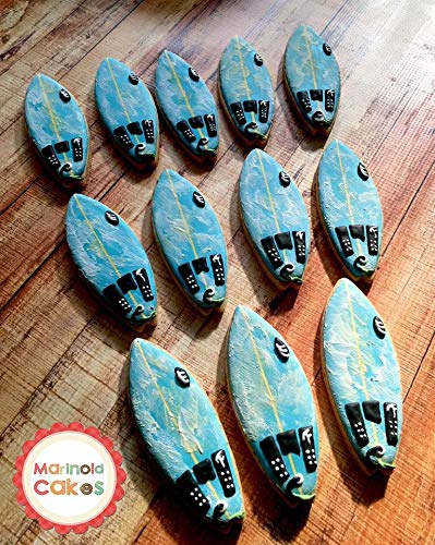 Hawaiian Luau Cookie Cutter 9 Piece Set from The Cookie Cutter Shop - Palm Tree, Hawaiian Shirt, Tiki, Flip Flop, Surfboard Cookie Cutters – Tin Plated Steel Cookie Cutters
