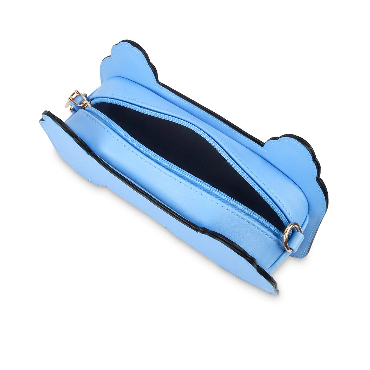 Gamepad Shaped Crossbody Bag, Fashionable Novel Unique Girl Women Shoulder Bag with Chain Strap (blue)