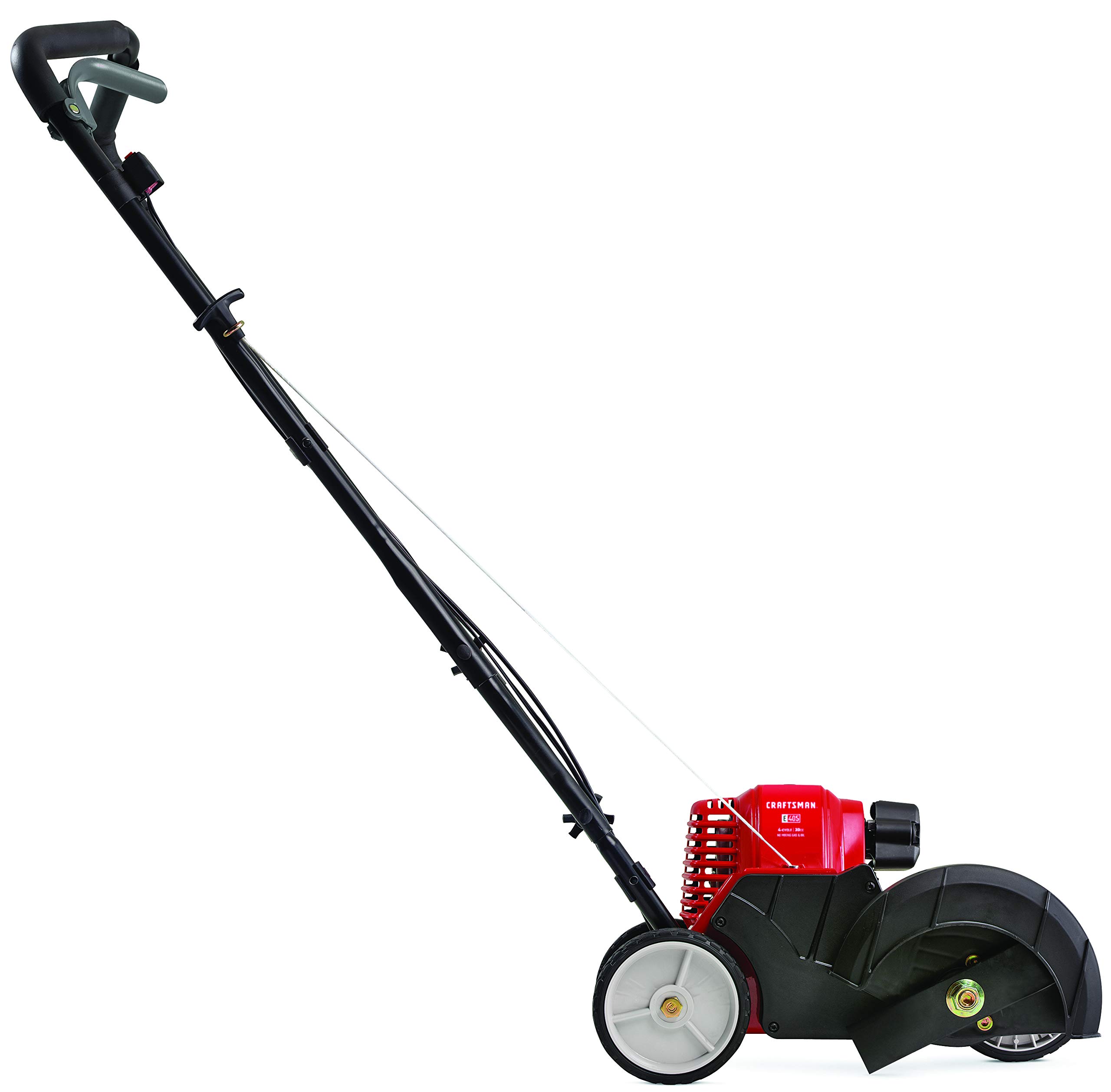 CRAFTSMAN CMXGKAME30A 30cc 4-Cycle Gas Powered Grass Lawn Edger-Easy Start Technology-Ideal for Small to Medium Sized Gardens, Liberty Red
