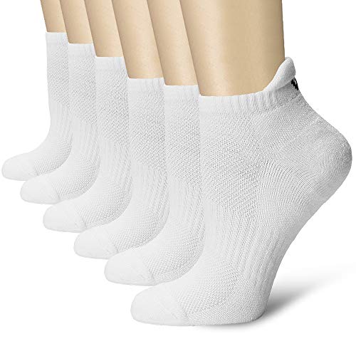 Compression Socks (6 Pairs),15-20 mmhg is BEST Athletic for Men & Women, Running, Flight, Travel (SS-3B, S/M)