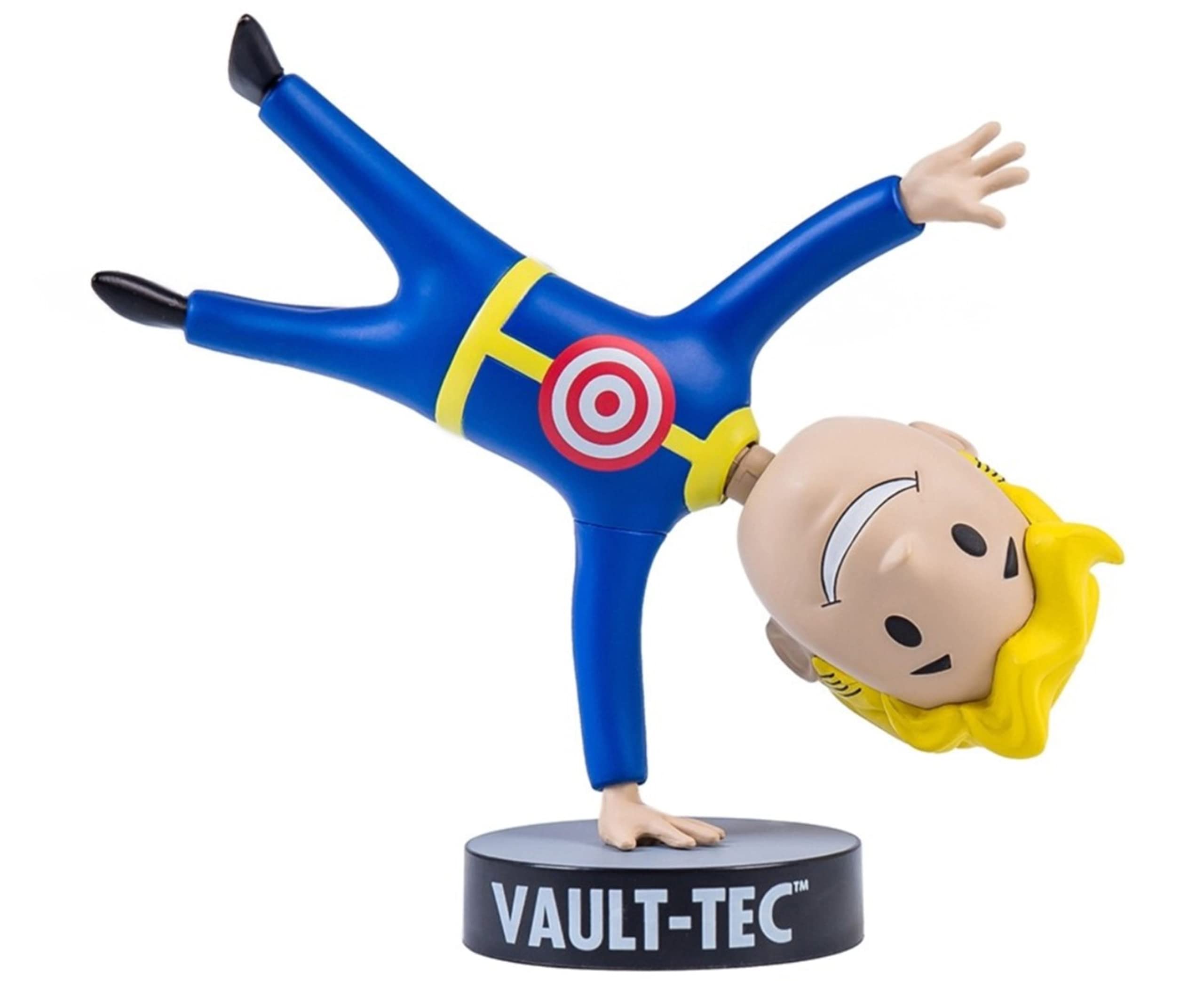 Gaming Heads Fallout 4 Bobblehead Vault Boy 111 Series 4 - Moving Target - Collectible Bobbleheads