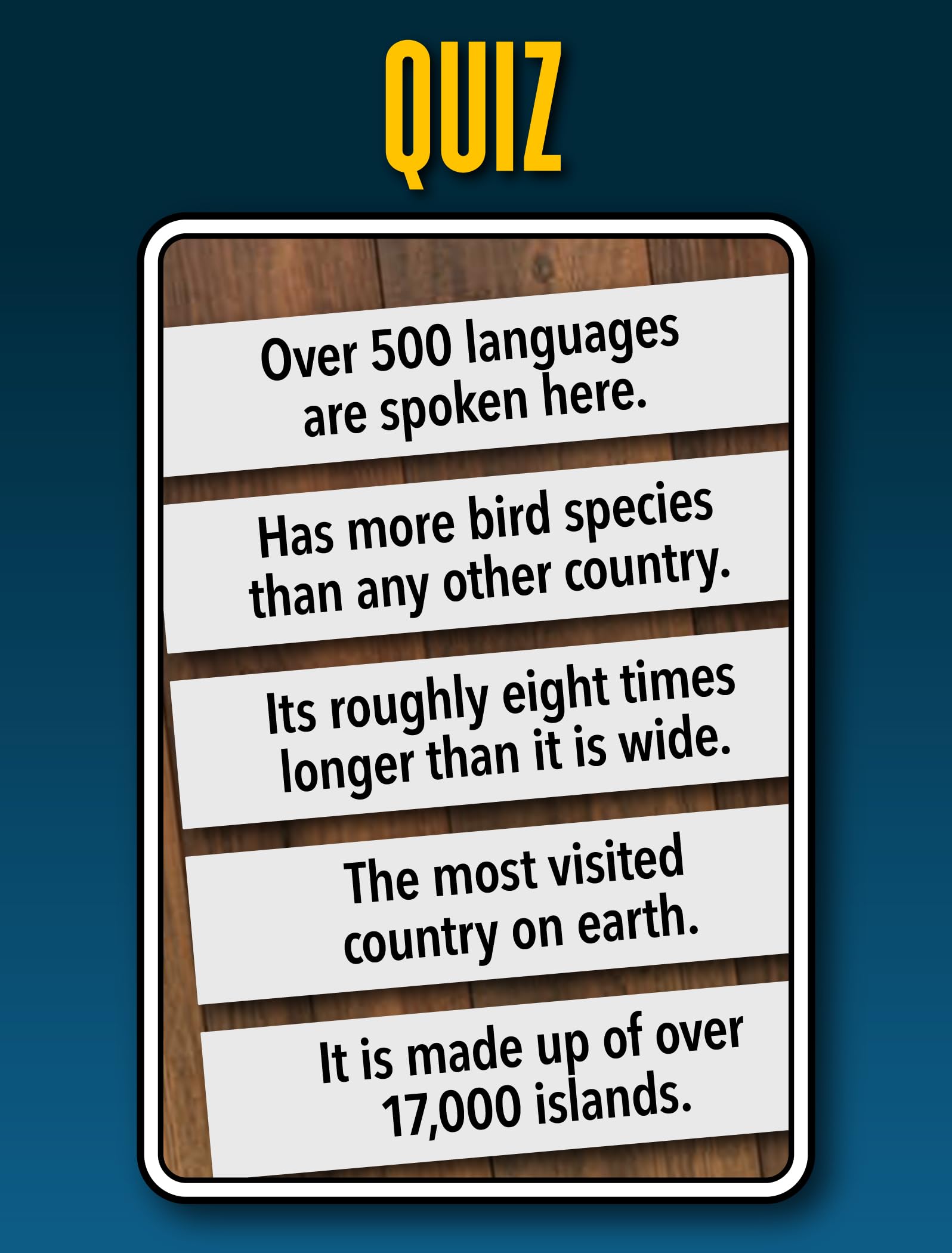 Smart Cards Countries, 7-Games-in-1 (Trumps, Pairs, Guess Who, Happy Families, Rummy, and More)