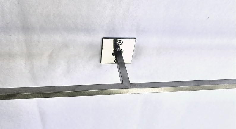 Modern Steel Towel Bar or Rack 2 x 2, Kitchen or Bath Steel Towel Bar(Length: H2 x W2 x L36. Finish: Stainless Steel)