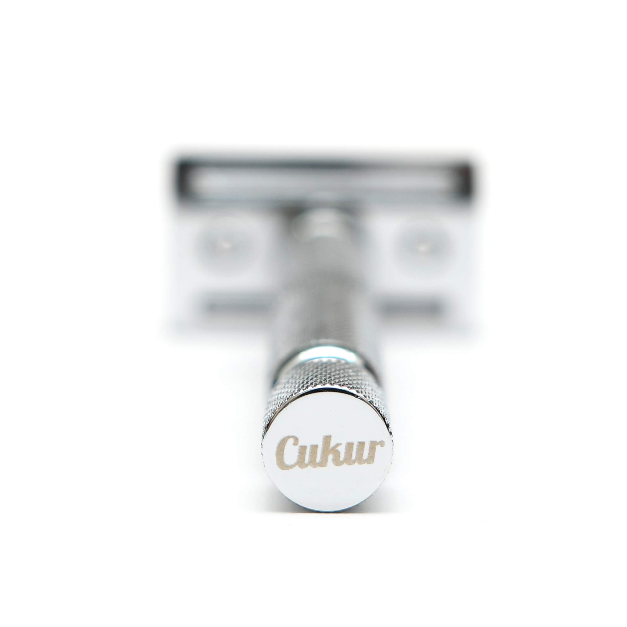 CUKUR Double Edge Safety Razor + 5 blades (Short handle)
