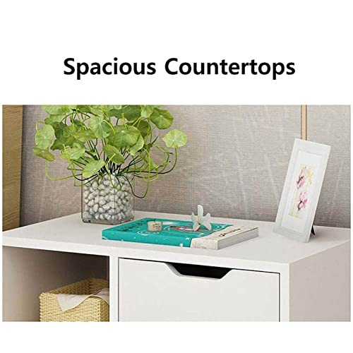 HIGOH Bedside Table Single Drawer Bedroom Bedside Table Bedside Table Modern Living Room Bedroom Locker Home Furniture