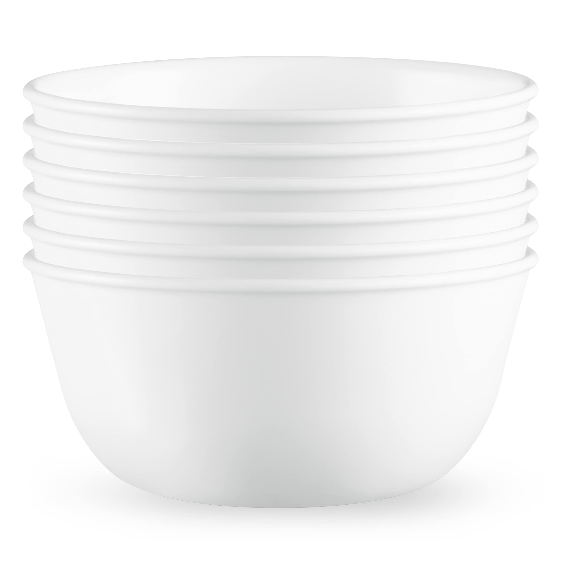 Corelle Everyday Expressions Rutherford 12-pc Dinnerware Set, Service for 4 & Vitrelle 28-oz Soup/Cereal Bowls Set of 6, Chip & Crack Resistant Dinnerware Bowls