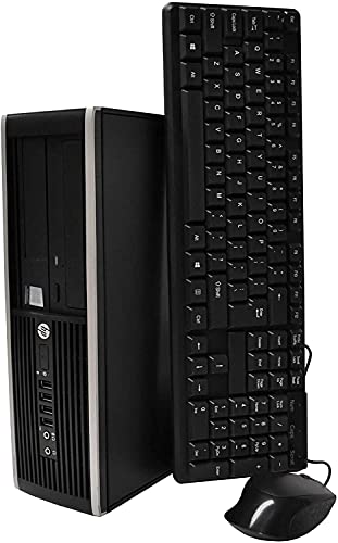 Microsoft Authorized Refurbished- HP Elite Desktop PC Computer Intel Core i5 3.1-GHz, 8 gb Ram, 1 TB Hard Drive, DVDRW, 19 Inch LCD Monitor, Keyboard, Mouse, USB WiFi, Windows 10 (Renewed)