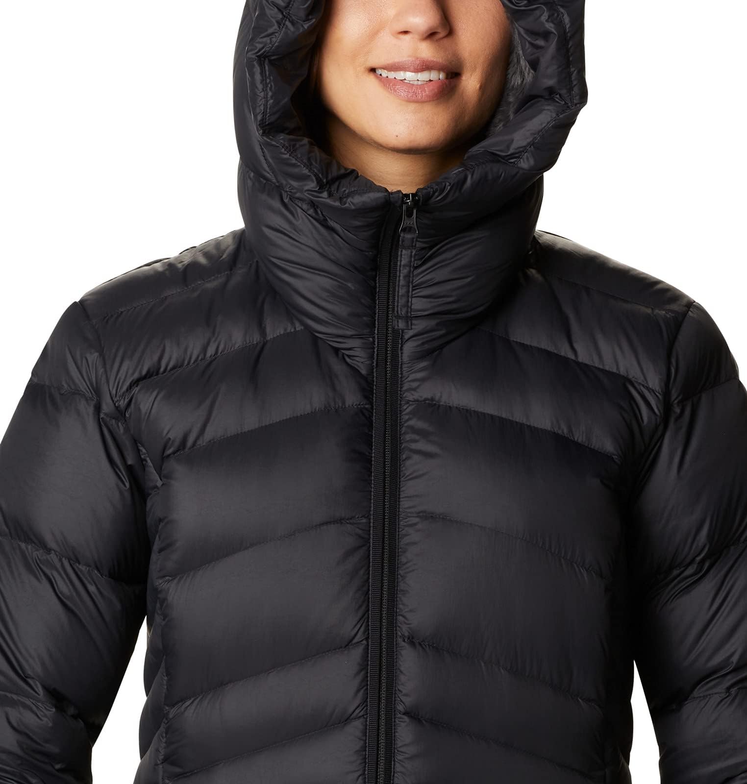 Columbia Women's Autumn Park Down Mid Jacket, Black, X-Large